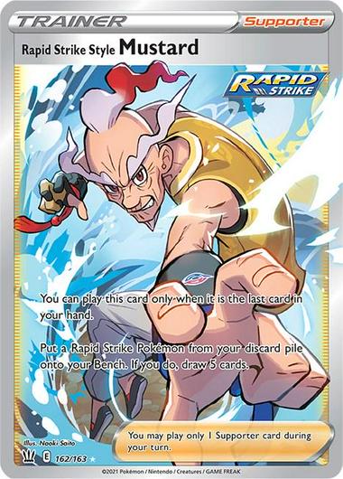 Rapid Strike Style Mustard #162 | Pokemon Battle Styles – Curree ...