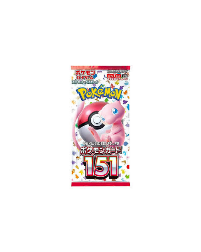 Pokemon Scarlet & Violet 151 Booster Pack Japanese – Curree Collectibles